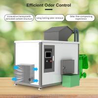 China Food Waste Recycling Machine Food Waste to Organic Fertilizer Compost Machine Garbage Disposer for sale