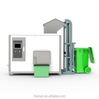 China Turn Waste to Organic Compost Food Waste Composter Garbage Recycling Equipment for sale