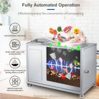 China Food Waste Recycling Machine Compost Machine 100kg/day Commercial Food Waste Disposer for sale