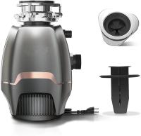 China Hot Sale Household Small Food Waste Disposer Kitchen  Food Waste Processor Continuous Feed for sale