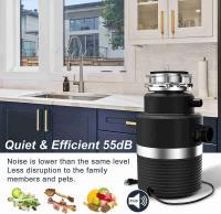 China 1 HP Powerful  Kitchen Sink Food Machine Garbage Disposer for sale