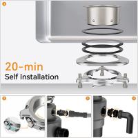 China Kitchen Food Waste Disposer Household Sink Garbage Disposal Waste Disposal Machine for sale