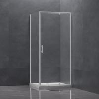 China Tempered Glass Shower Enclosure Rotating Door 800-1000mm 5-8mm Thickness Custom Sizes for sale
