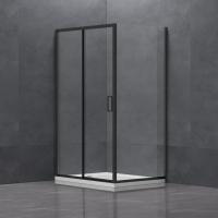 China Tempered Glass Shower Enclosure Rotating Door 800-1000mm 5-8mm Thickness Custom Sizes for sale