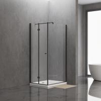 China Vertical Handle Direction Shower Enclosure with Single Sliding Door Tempered Glass for sale