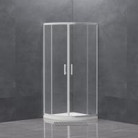 China Tempered Glass Shower Enclosure Sliding Doors Corner Black 800mm 900mm 1000mm for sale