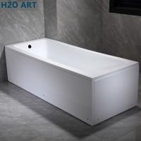 China Acrylic Skirt Bathtub with Removable Panels 1800x800x520mm Hand Control Disassembled for sale