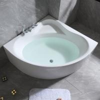 China HA-16P Luxury Corner Acrylic Bathtub 1500x1500x580mm Freestanding with Removable Skirt for sale