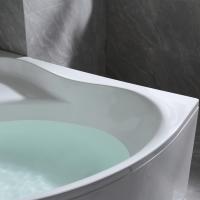 China HA-16P Luxury Corner Acrylic Bathtub 1500x1500x580mm Freestanding with Removable Skirt for sale