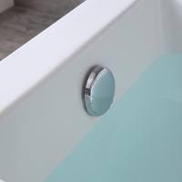 China Removeable Skirt Legs Freestanding Panel Bathtub with Drainage Accessories at Best for sale