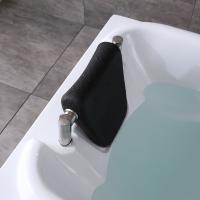 China Luxury Acrylic Bathtub Faucet with Brass Hardware 1400x750x620mm End Drain Location for sale