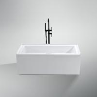 China HA2007 Function Whirlpool Bathtubs Skirt Acrylic Bathtub with Tile Flange Topmount for sale