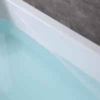 China Simple Acrylic Bathtub with Separated Panels and Legs Support 1500x700x520mm for sale