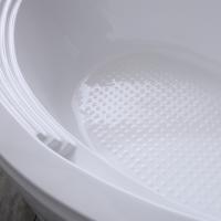 China Disassembled Acrylic Corner Bathtub 1400x1400x550mm with Removable Panel and Leg Support for sale