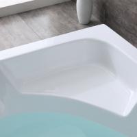 China Acrylic Corner Bathtub with Removeable Panel Bathtub Disassembled Customized Request for sale