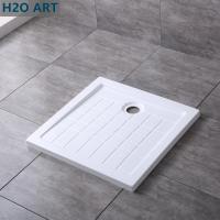 China Square Acrylic Shower Tray 800x800x45mm Fast Installation Europe Base PMMA for sale