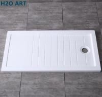 China Acrylic Shower Tray 900x700x50mm with 90mm Drain Hole for Shower Cabin Base for sale