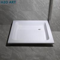 China Undertile Acrylic Shower Tray 700x700x130mm with 50mm Waste Hole Single Color for sale