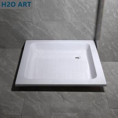 China Undertile Acrylic Shower Tray 700x700x130mm with 50mm Waste Hole Single Color for sale