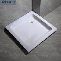 China Undertile Acrylic Shower Tray 700x700x130mm with 50mm Waste Hole Single Color for sale