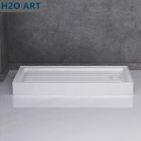 China Acrylic Shower Tray Rectangle 900x900mm 1000x1000mm Pure PMMA Fiberglass Reinforced for sale