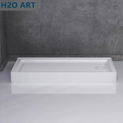China Acrylic Shower Tray Rectangle 900x900mm 1000x1000mm Pure PMMA Fiberglass Reinforced for sale