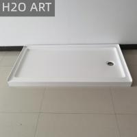 China Rectangular Acrylic Shower Base 60x32 inch with 90mm Drain for Canada Market for sale