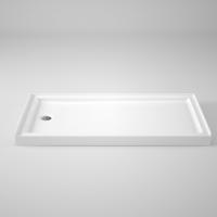 China Canada Market Rectangular Acrylic Shower Tray 60X32 prime prime with Left Waste Hole for sale