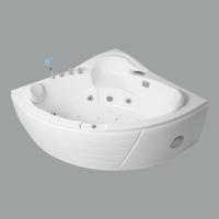 China Customizable 1500mm Acrylic Whirlpool Massage Bathtub for 2 Person Computer Controlled for sale