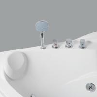 China Customizable 1500mm Acrylic Whirlpool Massage Bathtub for 2 Person Computer Controlled for sale