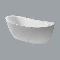 China 1800x850x720mm 100% PMMA Acrylic Freestanding Whirlpool Massage Bathtub 60kg for sale