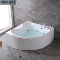 China Corner Acrylic Bathtub with Digit Computer Panel Massage Whirlpool Bath from Trusted for sale