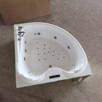 China Corner Acrylic Bathtub with Digit Computer Panel Massage Whirlpool Bath from Trusted for sale