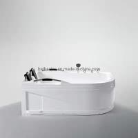 China Whirlpool Massage Bathtub Acrylic Double Corner Hot Tub 2 Person Outdoor SPA 1800x1200x650mm for sale