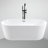 China Oval PMMA Acrylic Freestanding Bathtub 1700x800mm 5 Year Warranty OEM for sale
