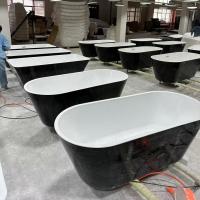 China Oval PMMA Acrylic Freestanding Bathtub 1700x800mm 5 Year Warranty OEM for sale