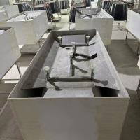 China Straight Vertical PMMA Acrylic Freestanding Bathtub 1700x800x580mm Glossy White for sale