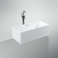 China Customized Request Straight Acrylic Freestanding Bathtub with Whirlpool/Massage Function for sale