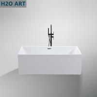 China Customized Request Straight Acrylic Freestanding Bathtub with Whirlpool/Massage Function for sale