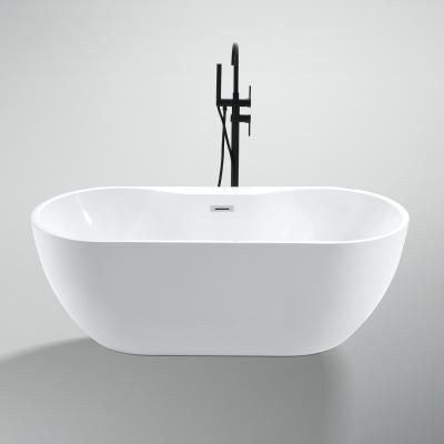 China JSD9202 Luxury Ellipse Acrylic Freestanding Bathtub with Whirlpool/Massage Function for sale