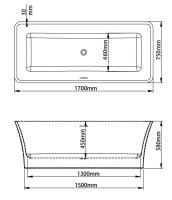 China Customized Request Standard Acrylic Freestanding Bathtub Bulking Loading for Option for sale