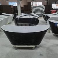 China Oval PMMA Acrylic Freestanding Bathtub 1800x900mm Bulk Packing 5 Year Warranty for sale