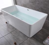 China Freestanding Acrylic Bathtub 1500x700mm Eco-Friendly Narrow Rim Design for sale