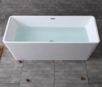 China Freestanding Acrylic Bathtub 1500x700mm Eco-Friendly Narrow Rim Design for sale
