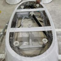 China 1800mm Freestanding Acrylic Whirlpool Bathtub with Pipe Free Massage and 6 Jets for sale