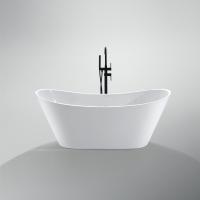 China Customized Oval Acrylic Freestanding Bathtub 1700x800x720mm with 5 Year Warranty for sale