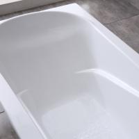 China Simple Drop Acrylic Bathtub Built-in with Handles Option 1700x700x390mm for sale