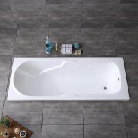 China Built-in Structure and Optional Drainer for Easy Installation Acrylic Panel Bathtub for sale