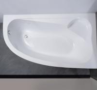 China Acrylic Bathtub Rectangle Shape with Optional Legs Structurer and Simple Drop in Design for sale