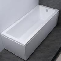 China Rectangular Simple Drop in Acrylic Bathtubs Panels Drainage Accessories and Package Size for sale